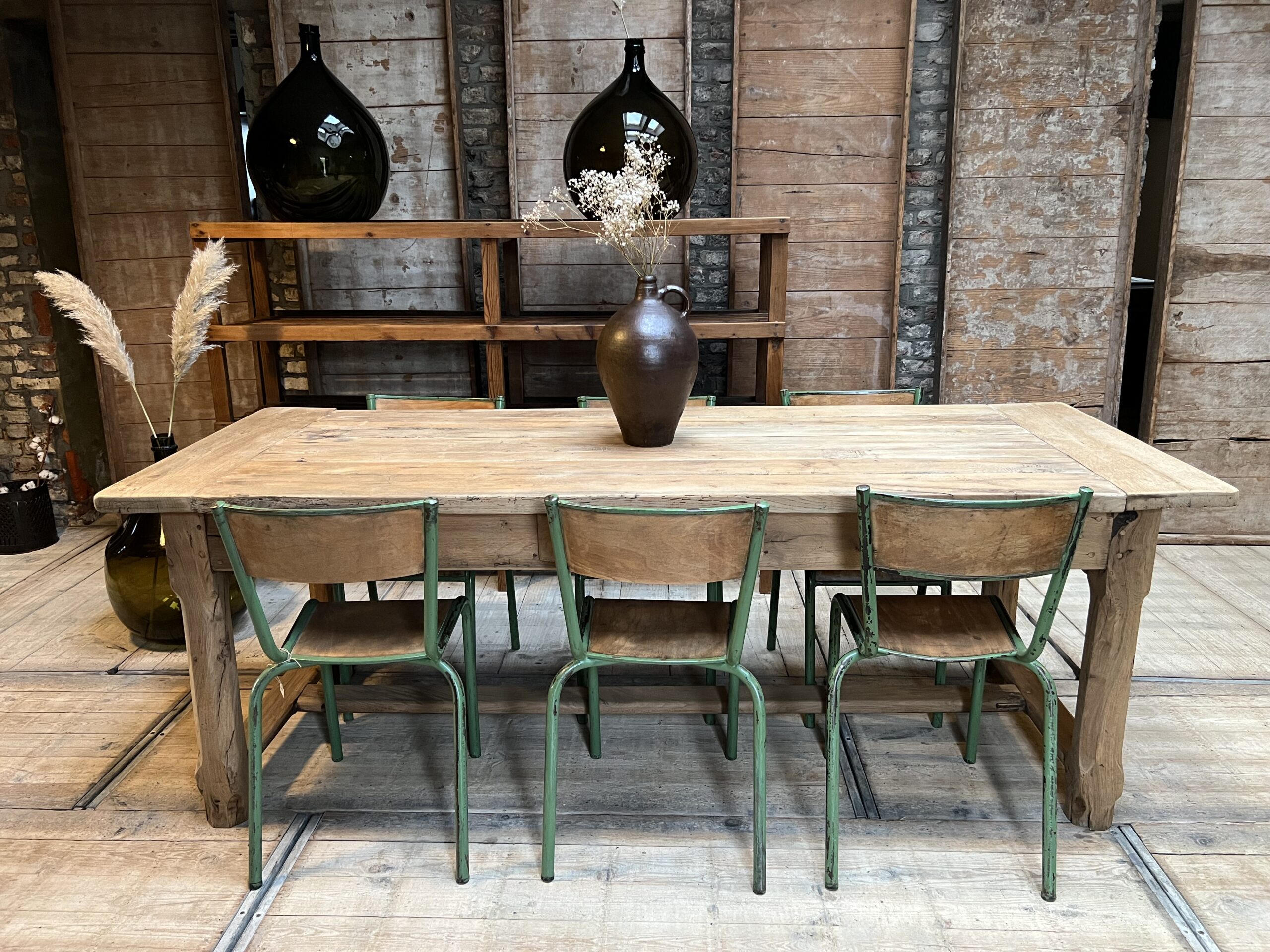 Table de ferme en chêne - Omachido